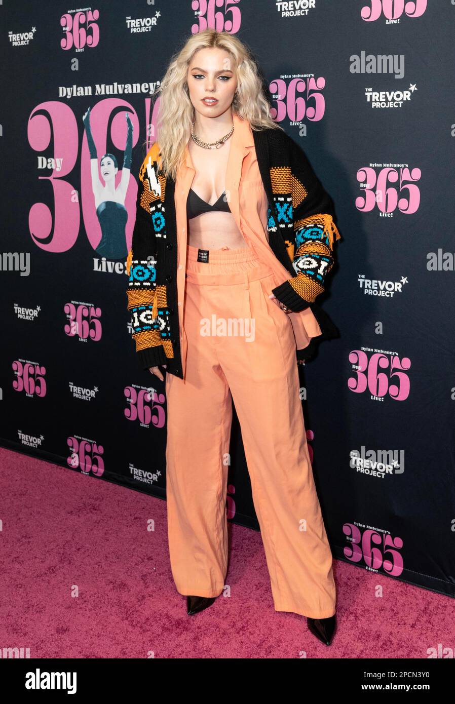 New York, New York, USA. 13th Mar, 2023. Renee Rapp wearing dress by ...
