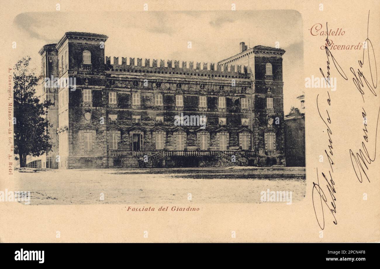 1901, Torre de Picenardi , CREMONA , ITALY : The castle of italian ...