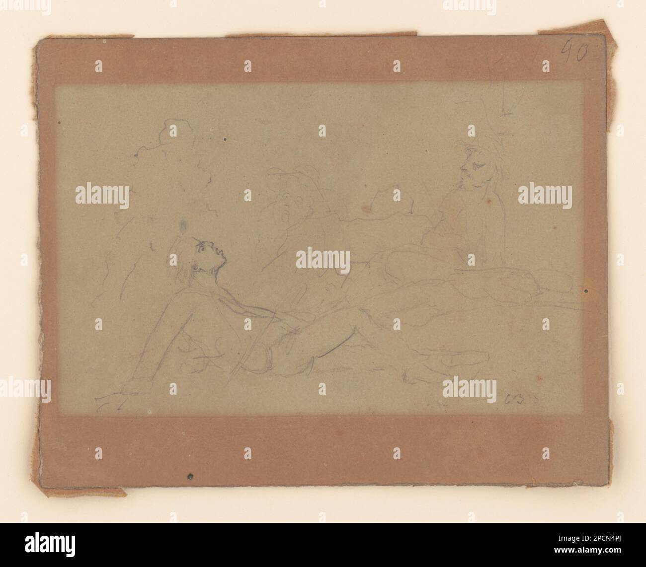 After the battle, 1863. Forms part of the Adolph Metzner American Civil ...