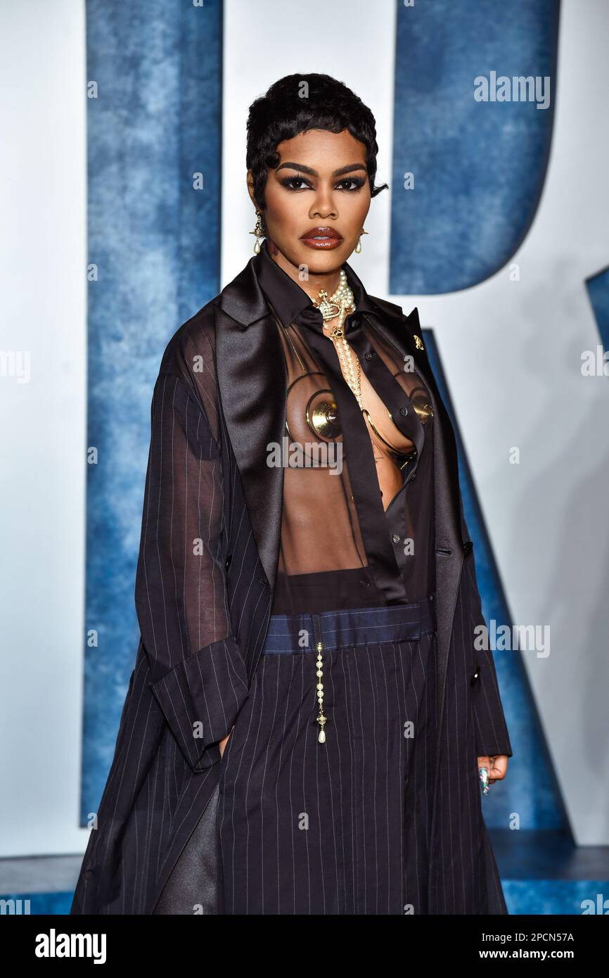 USA. 13th Mar, 2023. Teyana Taylor walking on the red carpet at the ...