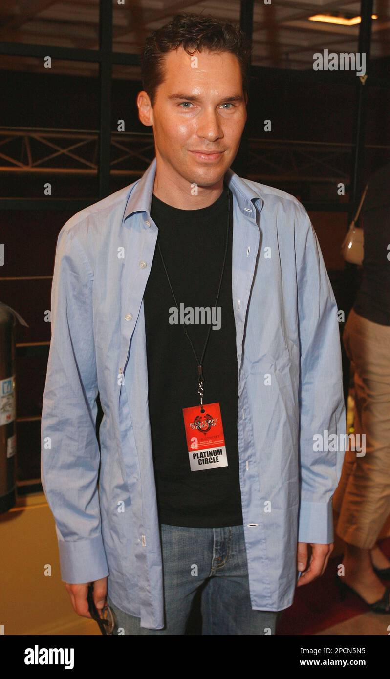 Director Bryan Singer poses for photographers after watching a ...