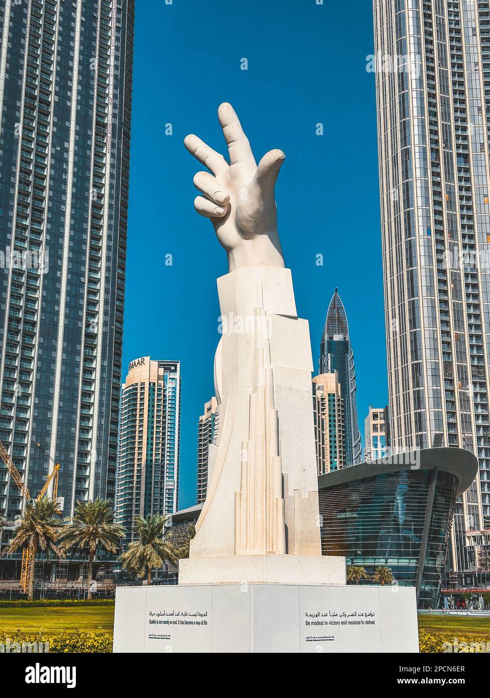 The Three-Finger Salute, Souk Al Bahar And The Residences, 06/25/2024