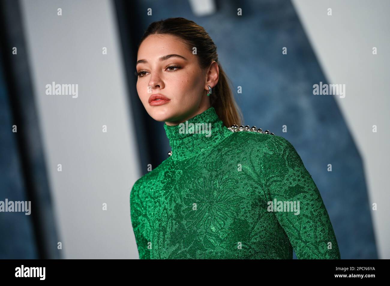 USA. 12th Mar, 2023. Madelyn Cline walking on the red carpet at the ...