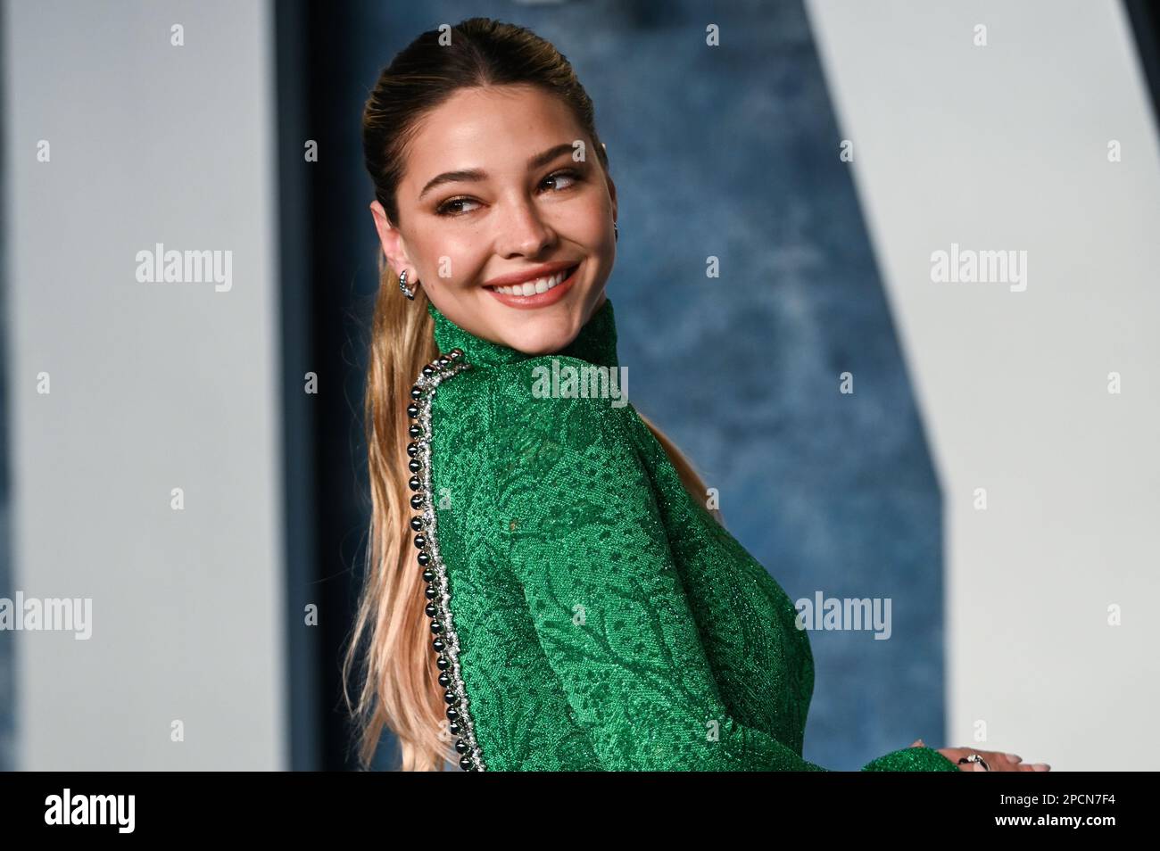 USA. 12th Mar, 2023. Madelyn Cline walking on the red carpet at the ...
