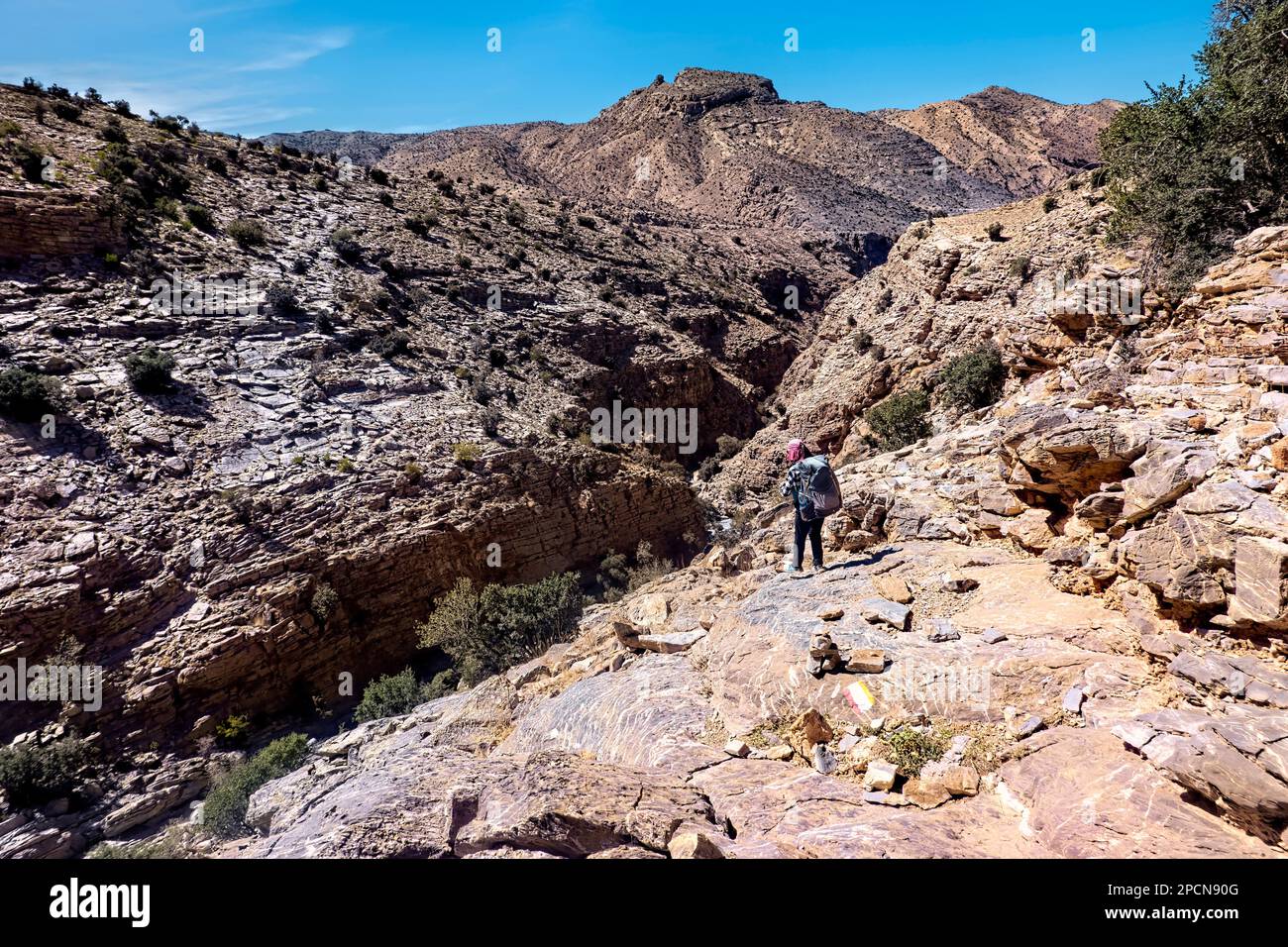 Trekking from Wakan to Ash Sawjrah in the Western Hajar Mountains ...