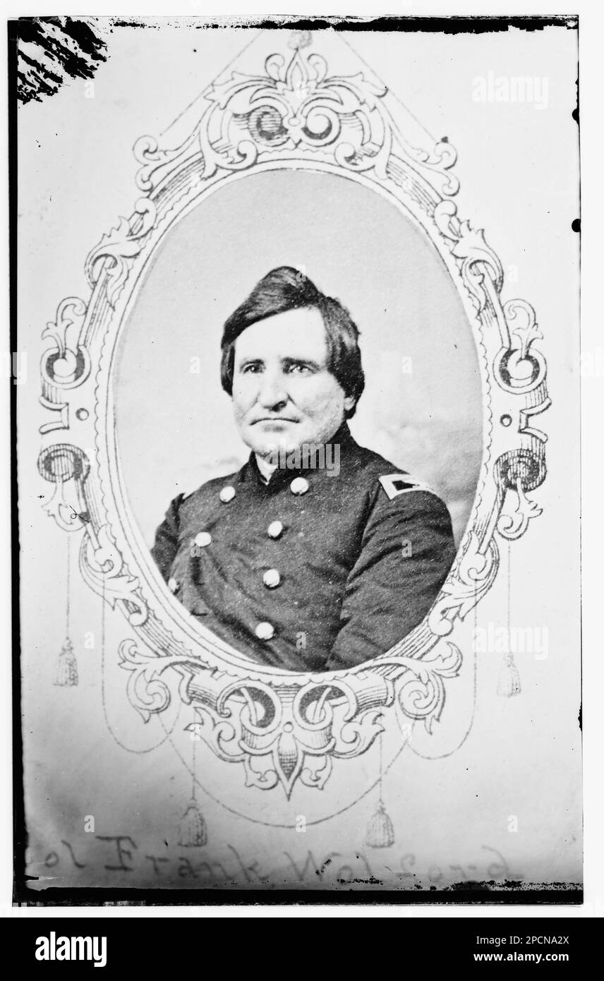 Colonel Frank Wolford, 1st Ky. Cavalry. Civil war photographs, 1861 ...