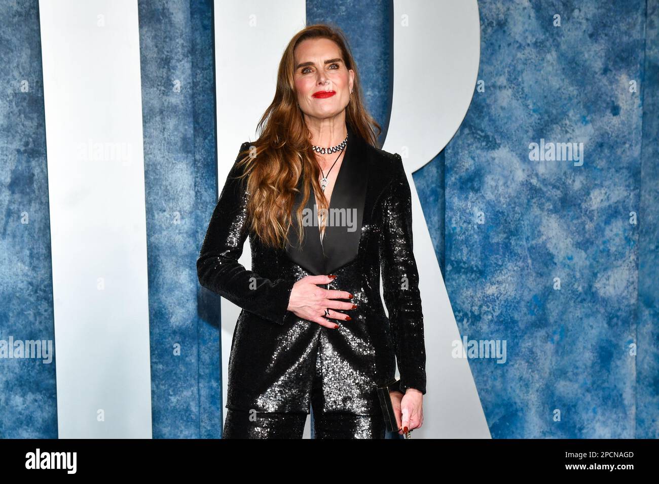 USA. 13th Mar, 2023. Brooke Shields walking on the red carpet at the ...
