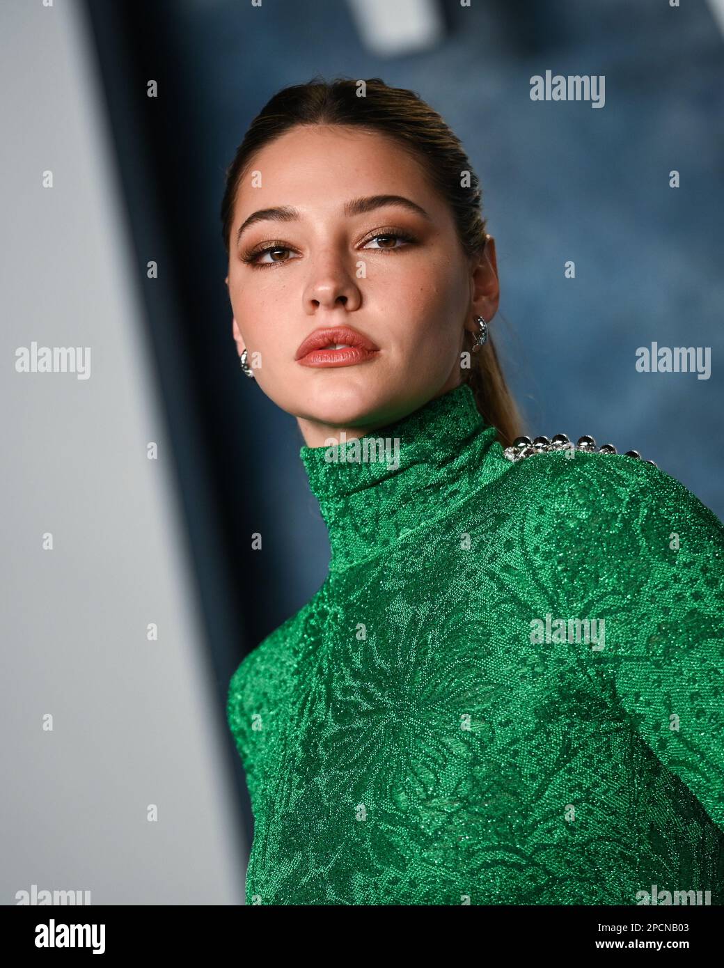 USA. 12th Mar, 2023. Madelyn Cline walking on the red carpet at the ...