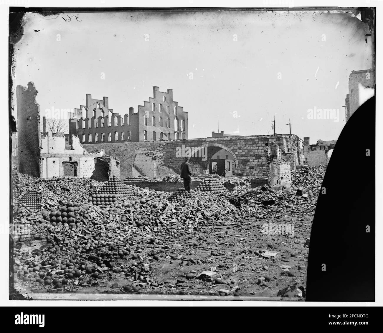 Richmond, Virginia. Ruins of State Arsenal. Civil war photographs, 1861 ...