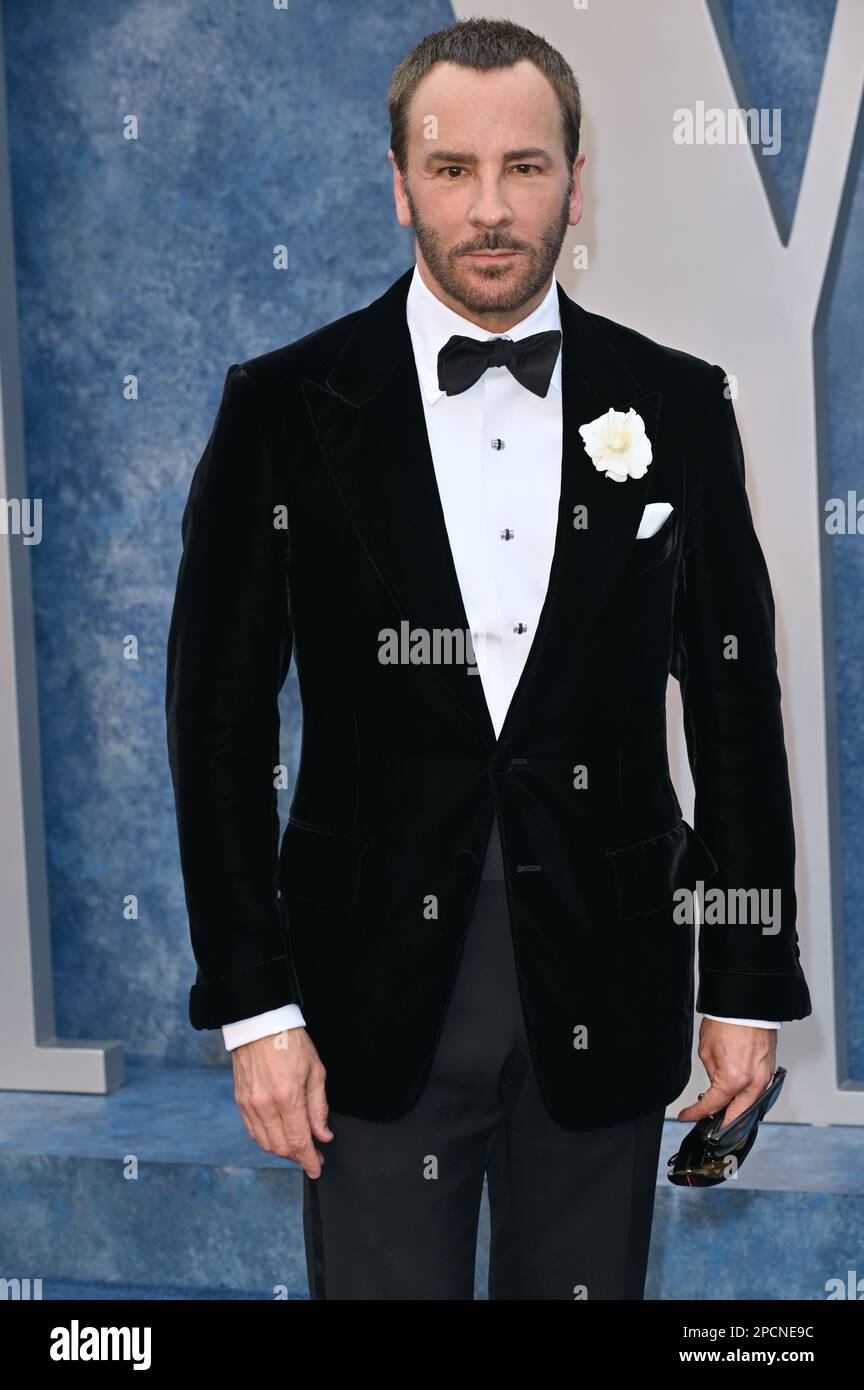 Beverly Hills, USA. 12th Mar, 2023. Tom Ford at the 2023 Vanity Fair ...