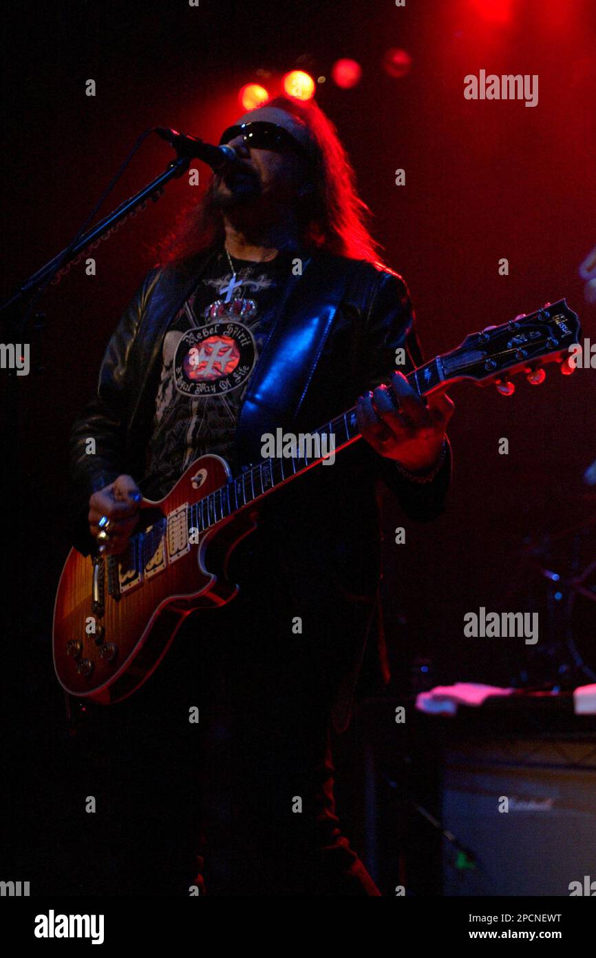 Ace Frehley performing live in concert at the Enmore Theatre. Sydney ...