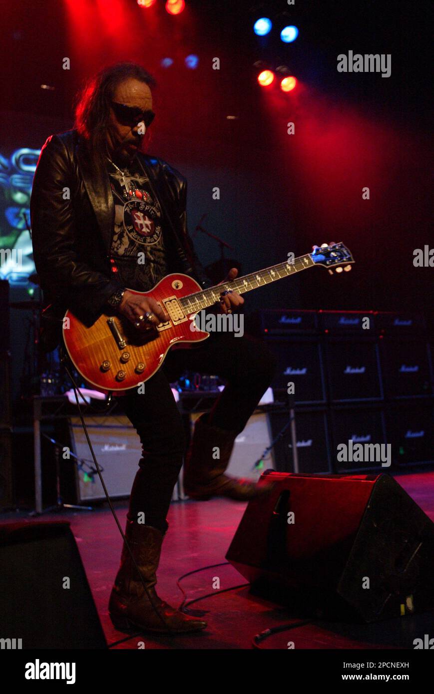 Ace Frehley performing live in concert at the Enmore Theatre. Sydney ...