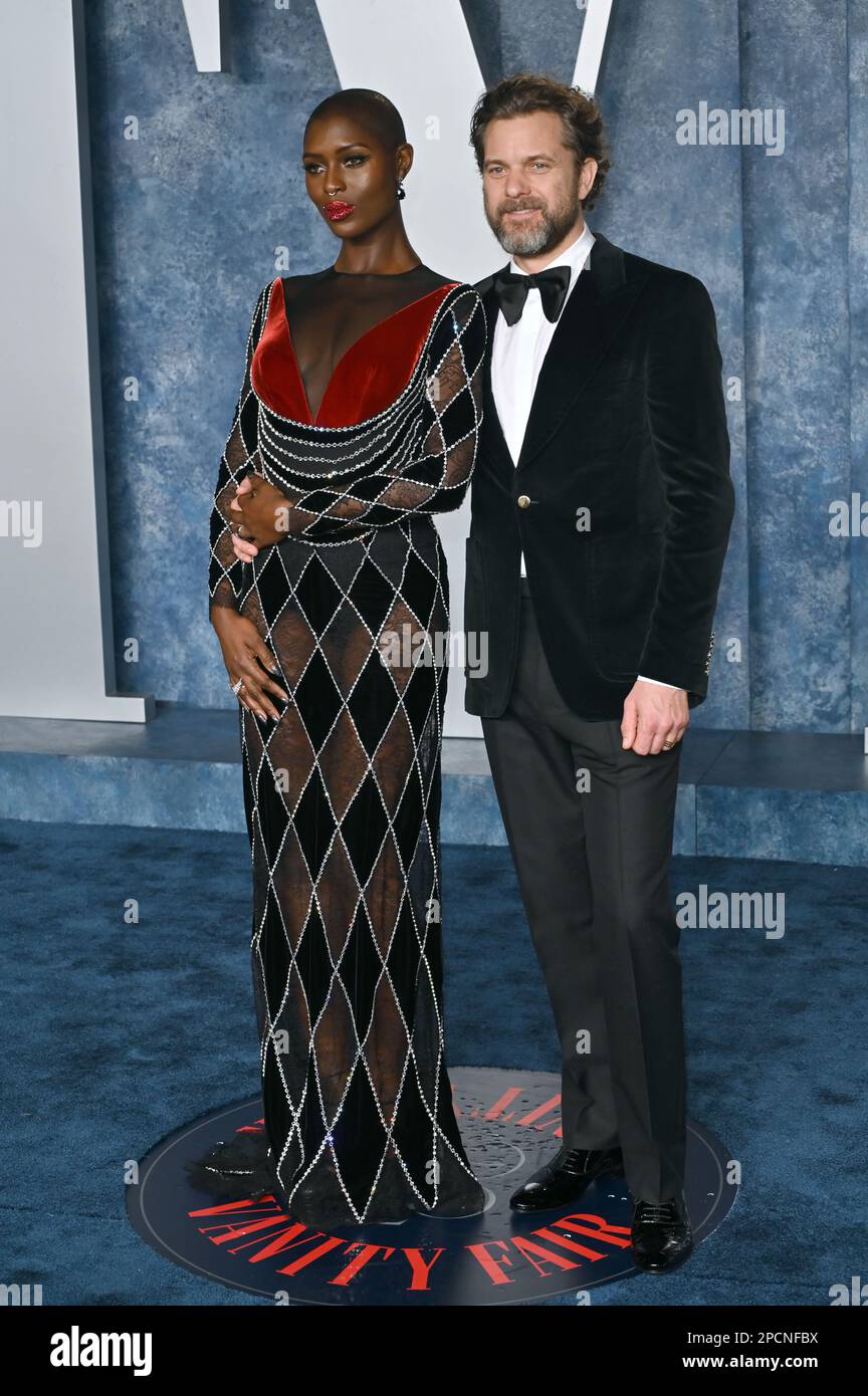 Beverly Hills, USA. 12th Mar, 2023. Jodie Turner-Smith & Joshua Jackson ...