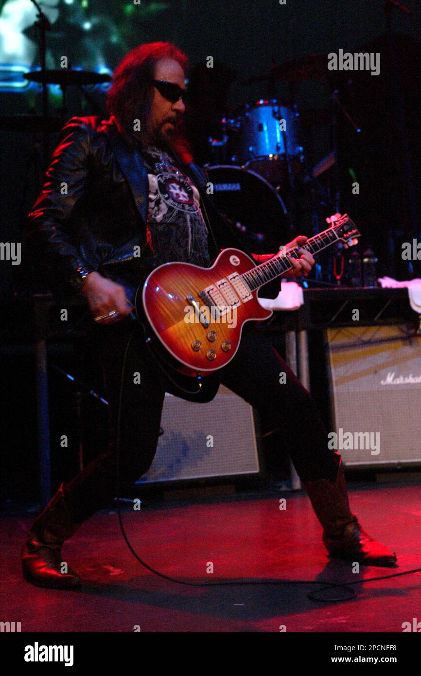 Ace Frehley performing live in concert at the Enmore Theatre. Sydney ...