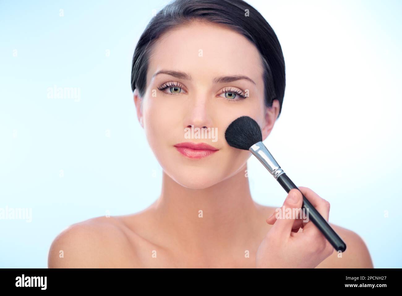 Rosy cheeks woman hi-res stock photography and images - Alamy