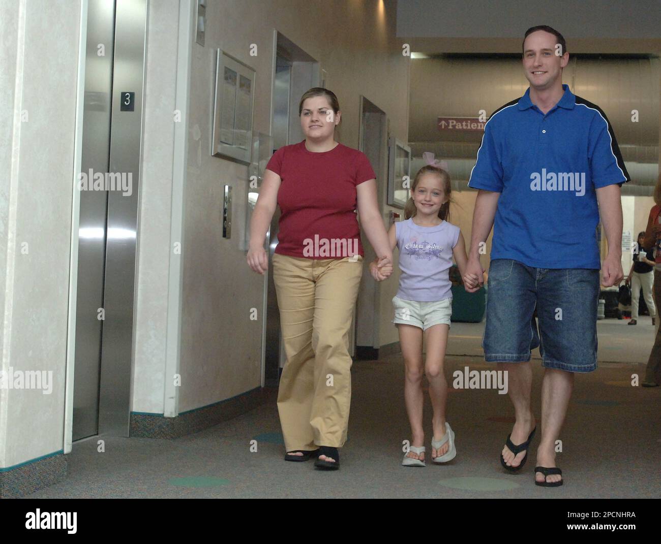 Erin, Courtney, 6, and Jake Herrin, parents and sister of formerly ...