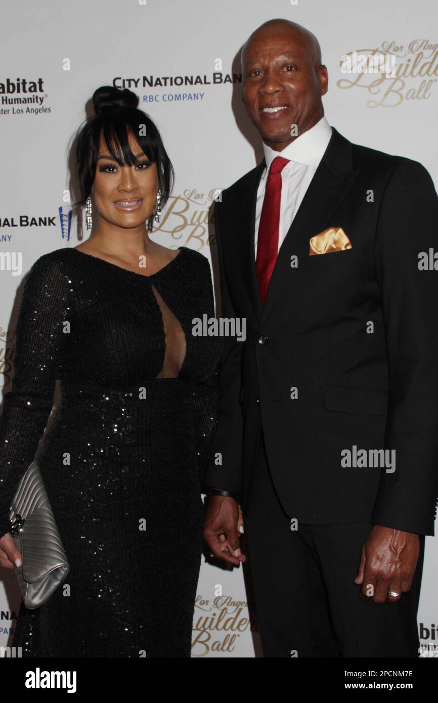 Beverly Hills, USA. 08th Mar, 2023. CeCe Gutierrez, Byron Scott 03/08 ...