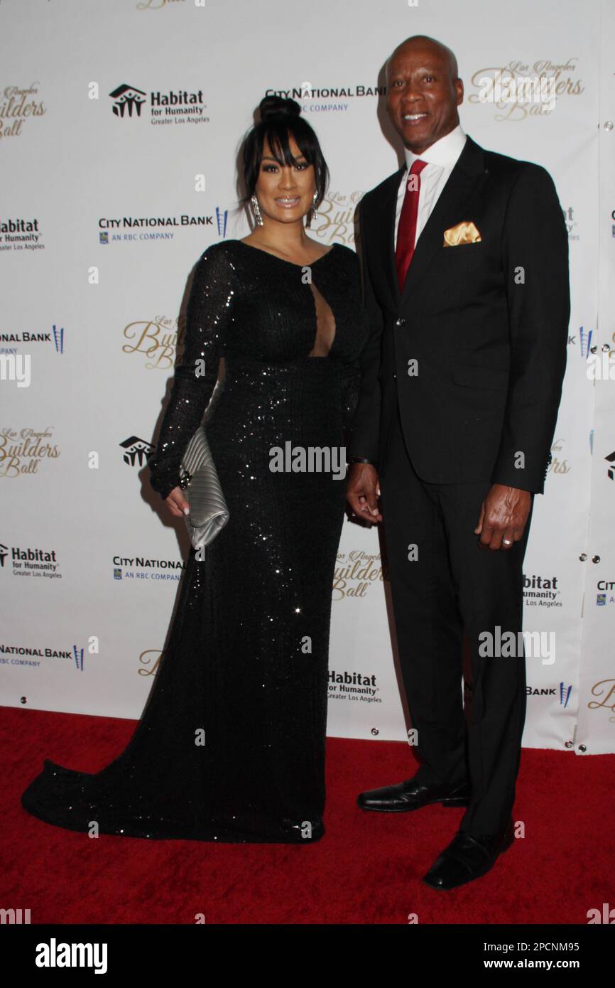 Beverly Hills, USA. 08th Mar, 2023. CeCe Gutierrez, Byron Scott 03/08 ...