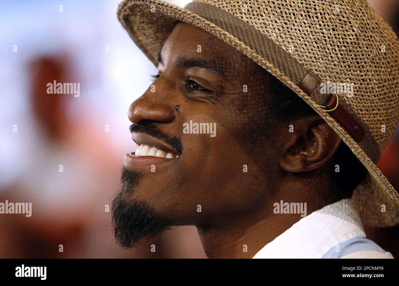 Singer/actor Andre Benjamin appears onstage during MTV's "Total Request ...