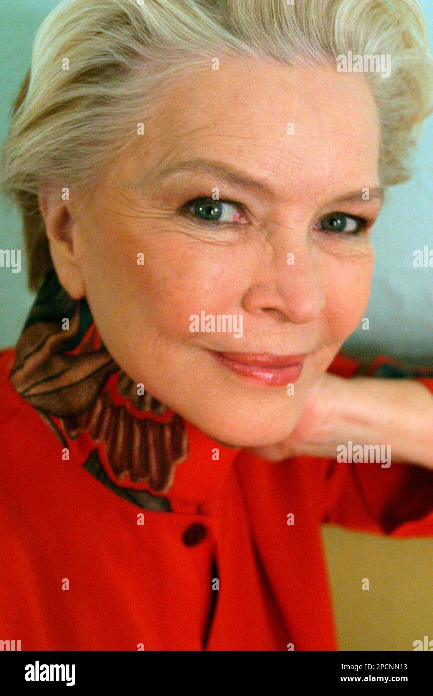 ** FILE ** Actress Ellen Burstyn poses backstage at the Longacre ...