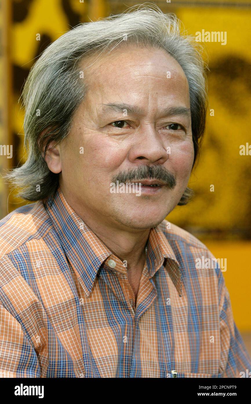 Vietnamese actor Than An poses during a photocall for the movie "Mon ...