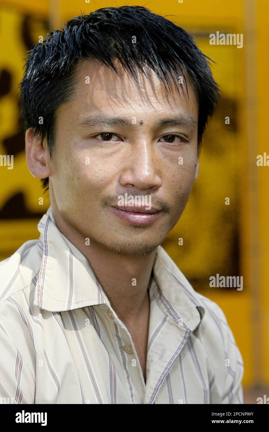 Swiss actor Quoc Dung Nguyen poses during a photocall for the movie ...