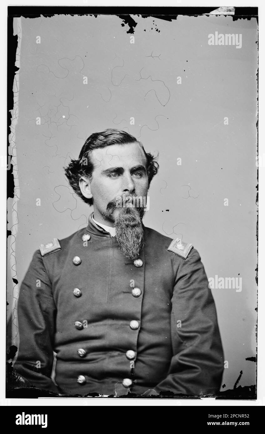 Lieutenant Colonel A.G. Patton, 1st New York Mit'd Rifles. Civil war ...