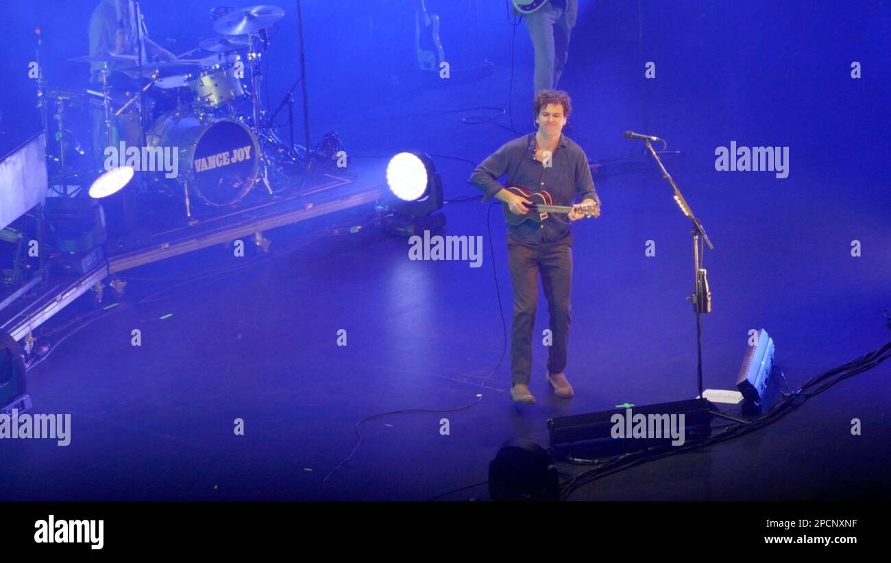Inglewood, California, USA 11th March 2023 Singer/musician Vance Joy ...