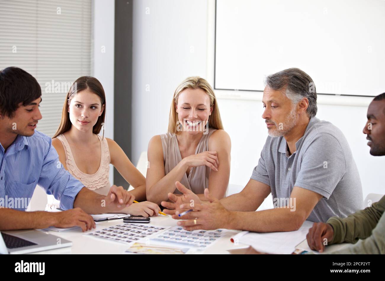 This is the idea-factory. A group of designers having a brainstorming ...