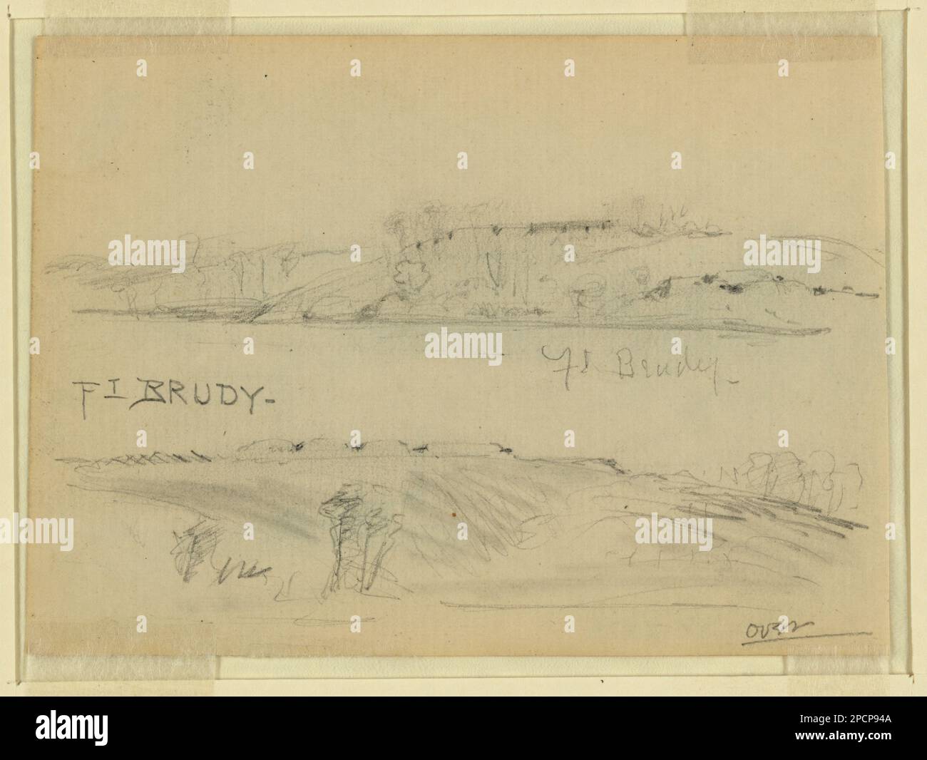 Ft. Brady. Morgan collection of Civil War drawings. Forts ...