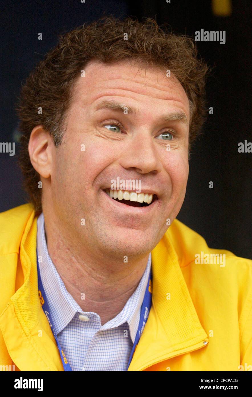** FILE ** Actor Will Ferrell jokes with fans during an autograph ...