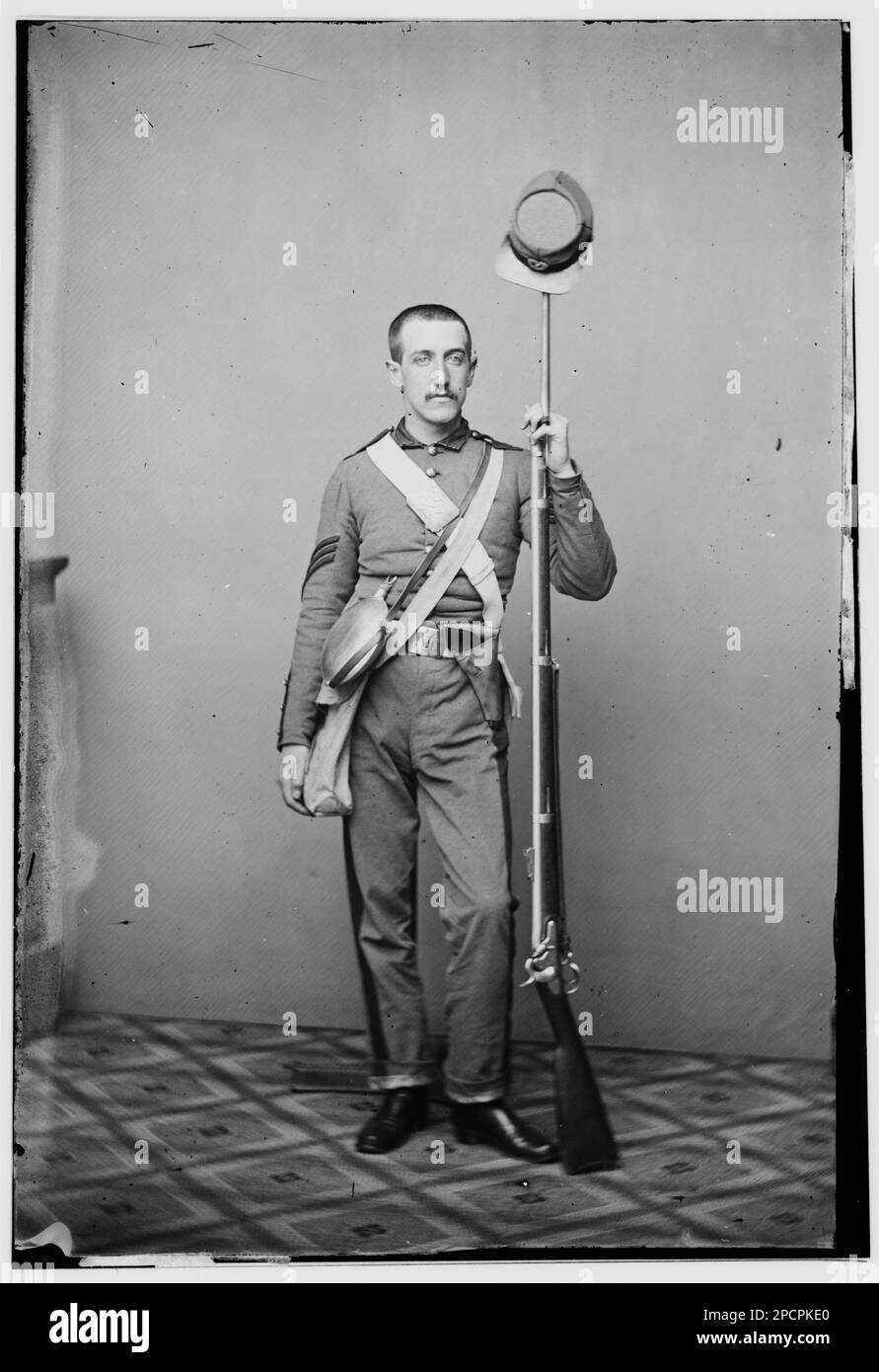 Sgt. Oscar Ryder, 7th New YorkS.M.. Civil war photographs, 1861-1865 ...