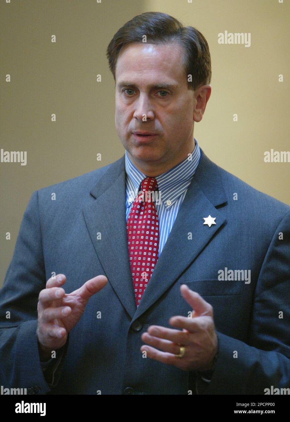 ** ADVANCE FOR MONDAY, JULY 31 ** U.S. Senate candidate Michael ...