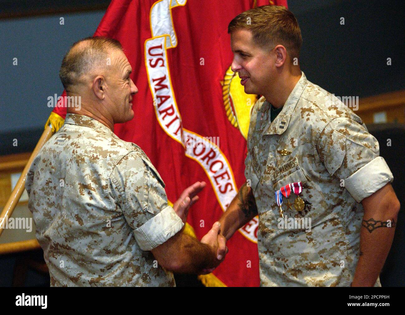 Marine Maj. Gen. Dennis Hejlik, Commander, U.S. Marine Corps Forces ...