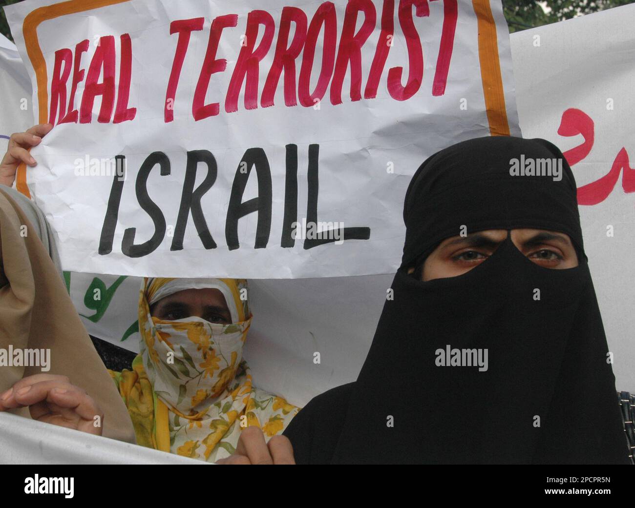 Pakistani women protesters take part in rally, Friday, July 28, 2006 in ...