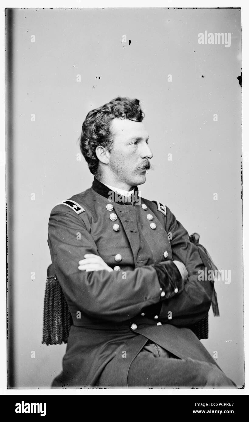 General Nelson A. Miles. Civil war photographs, 1861-1865 , Title from ...