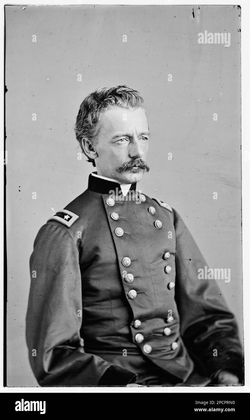 Maj. General Henry W. Slocum, Colonel of 27th New York Vols.. Civil war ...