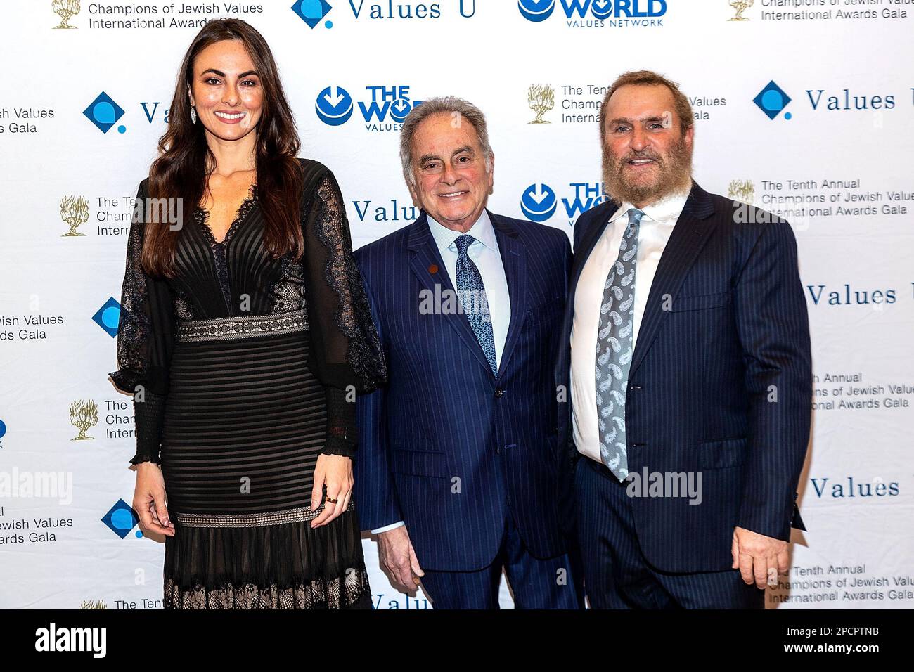 New York, NY, USA. 13th Mar, 2023. Isabel Leonard, Benjamin Brafman ...
