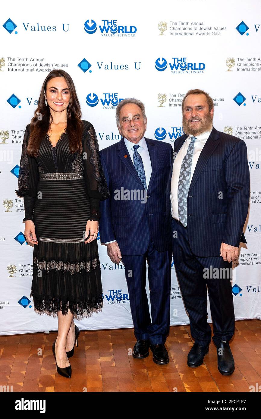 New York, NY, USA. 13th Mar, 2023. Isabel Leonard, Benjamin Brafman ...