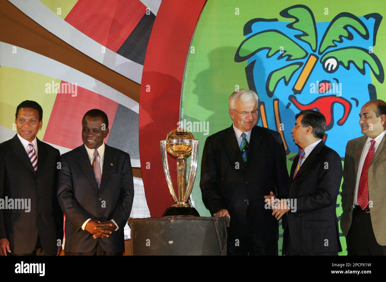 From left to right, Chief Executive Officer International Cricket ...