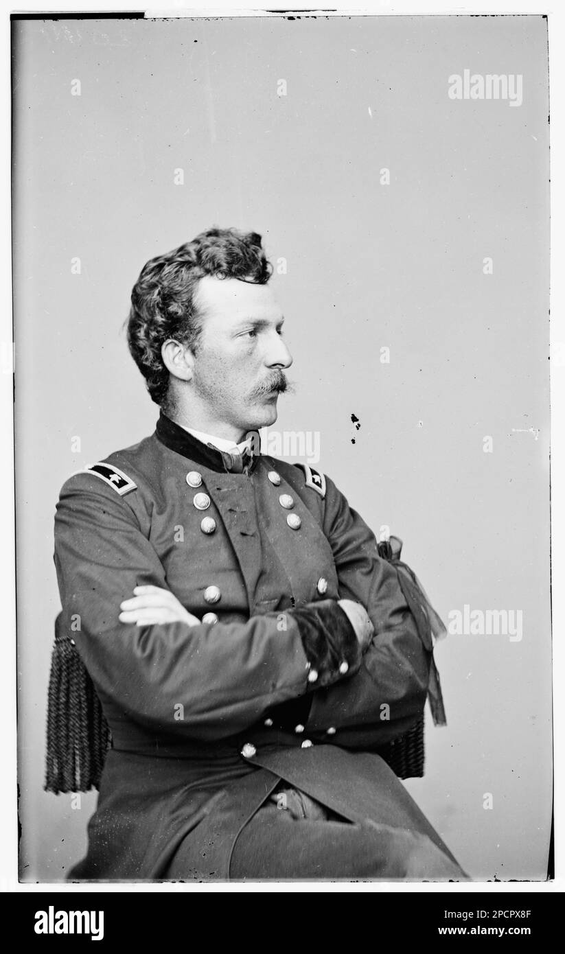 General Nelson A. Miles. Civil war photographs, 1861-1865 , Title from ...