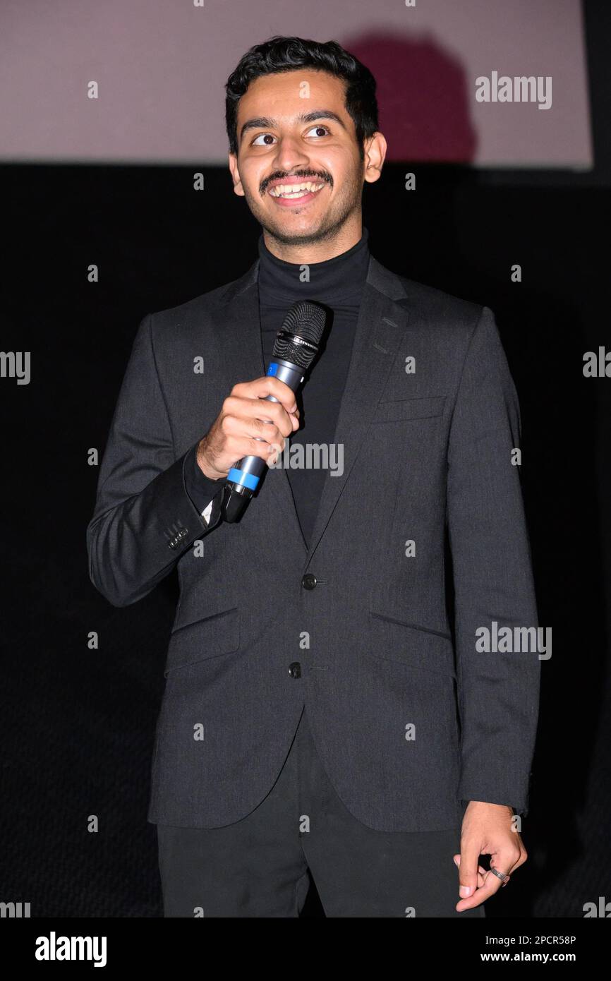 Khaled Zidan attending the Saudi Film Nights opening at Pathe ...
