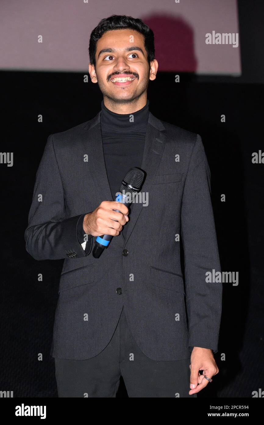 Khaled Zidan attending the Saudi Film Nights opening at Pathe ...