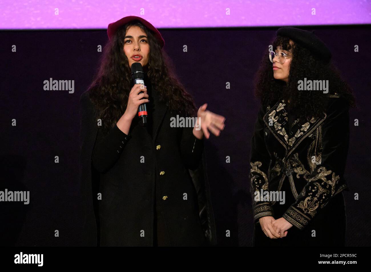 Raneem and Dana Elmorendes attending the Saudi Film Nights opening at ...
