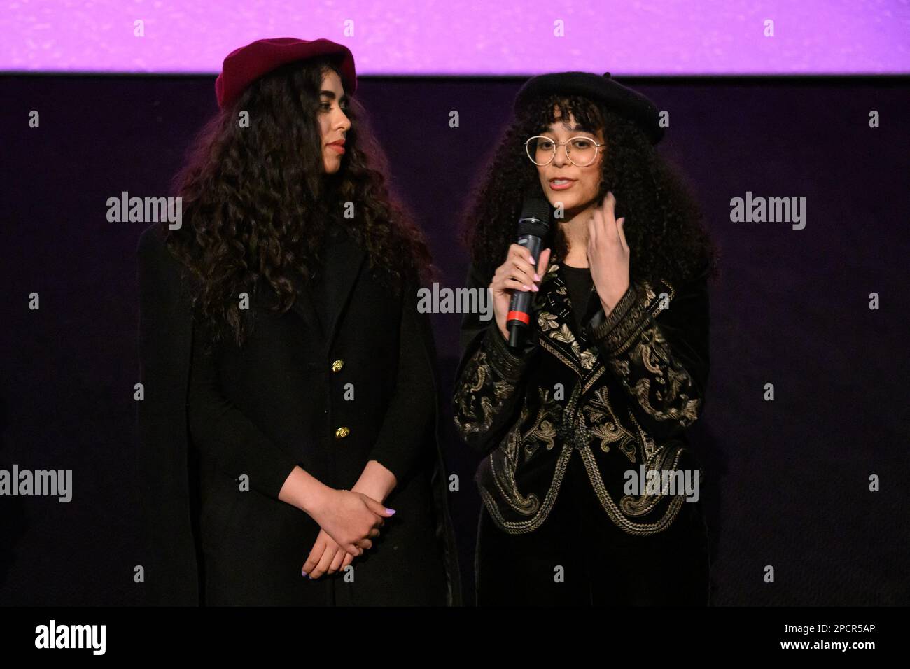 Raneem and Dana Elmorendes attending the Saudi Film Nights opening at ...