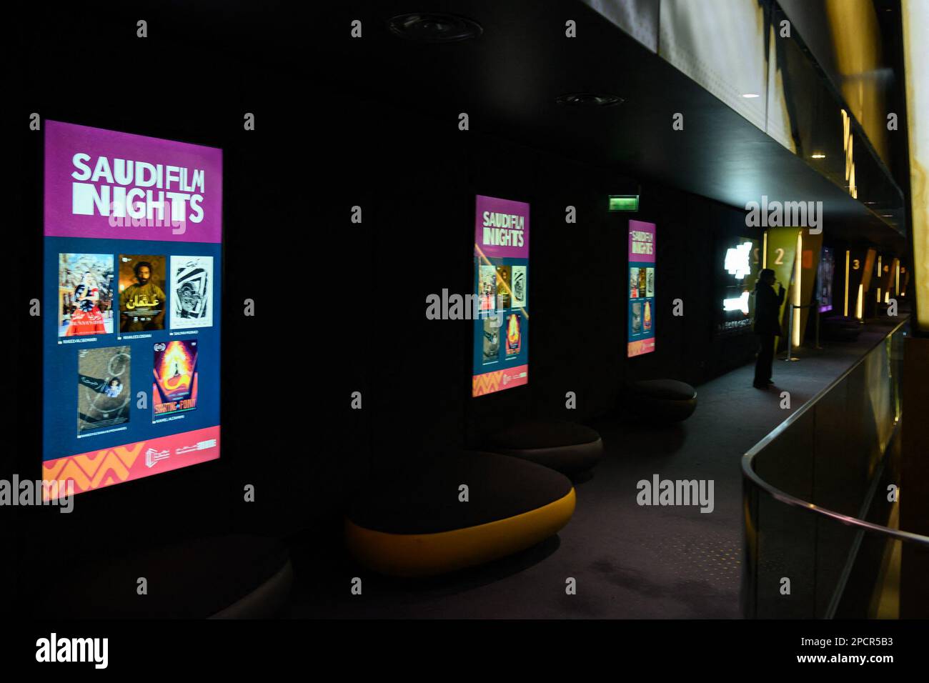 Saudi film nights hi-res stock photography and images - Alamy