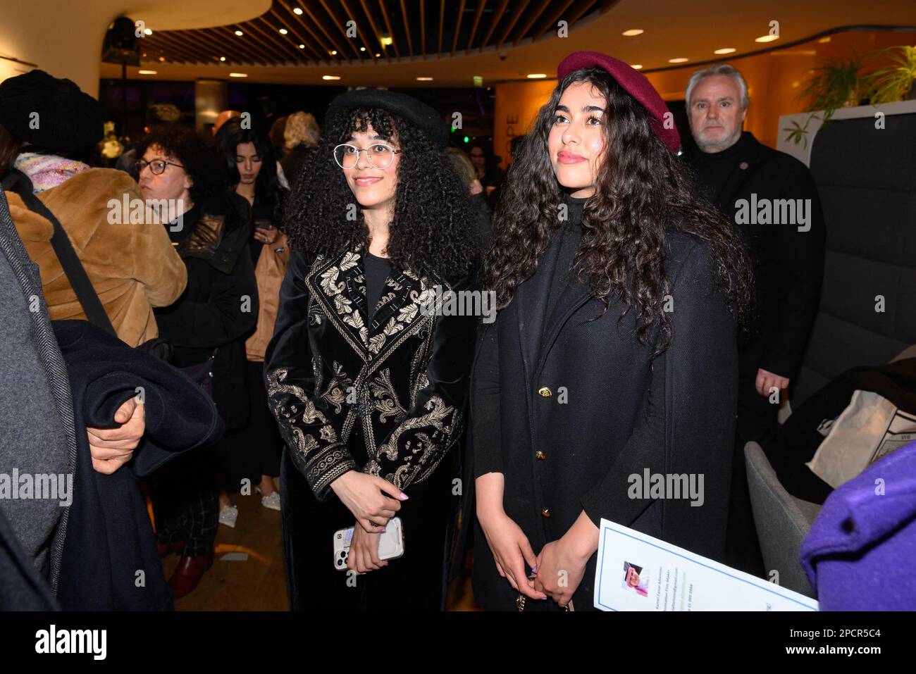 Dana and Raneem Elmorendes attending the Saudi Film Nights opening at ...