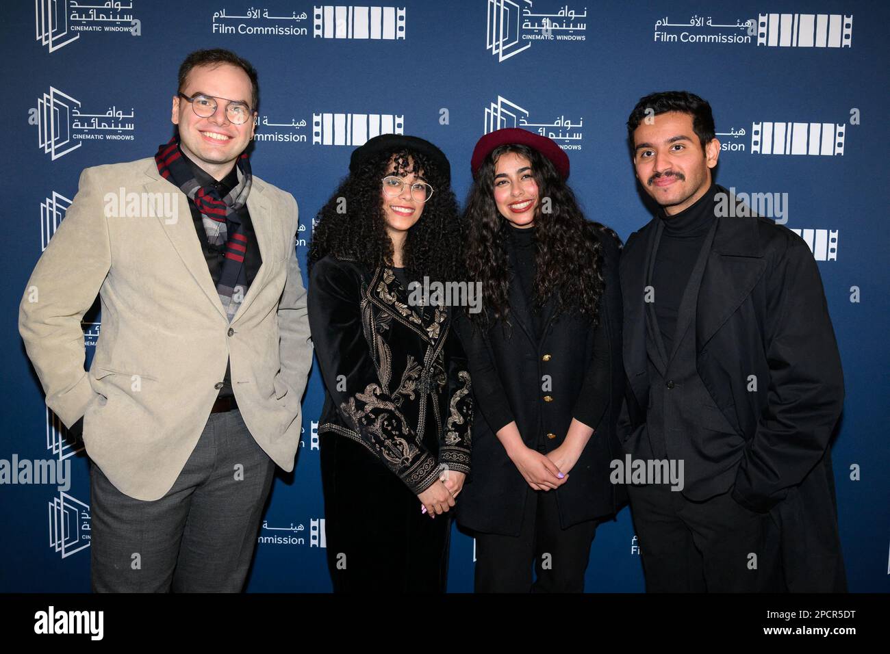 Paris, France. 13th Mar, 2023. Kamel Tamimi, Dana Elmorendes and Raneem ...