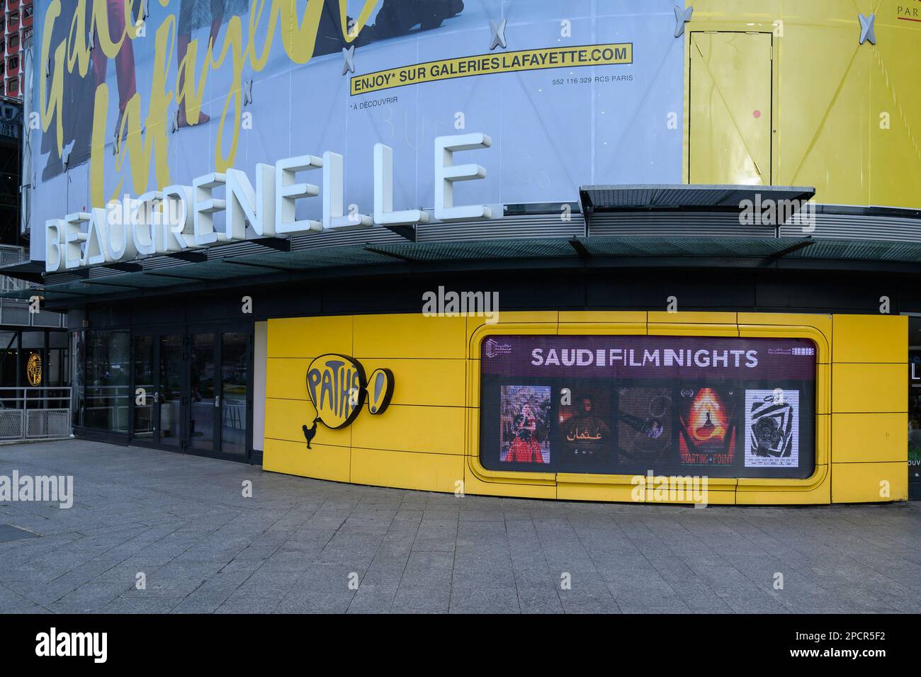 Paris, France. 13th Mar, 2023. Atmosphère during the Saudi Film Nights ...
