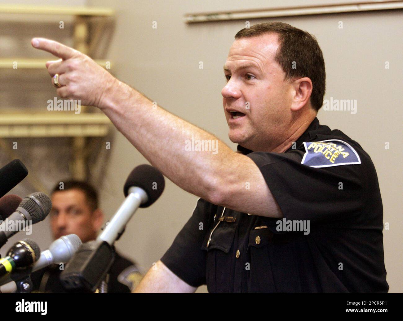 Indiana State Police spokesman 1st Sgt. David Bursten discusses the ...